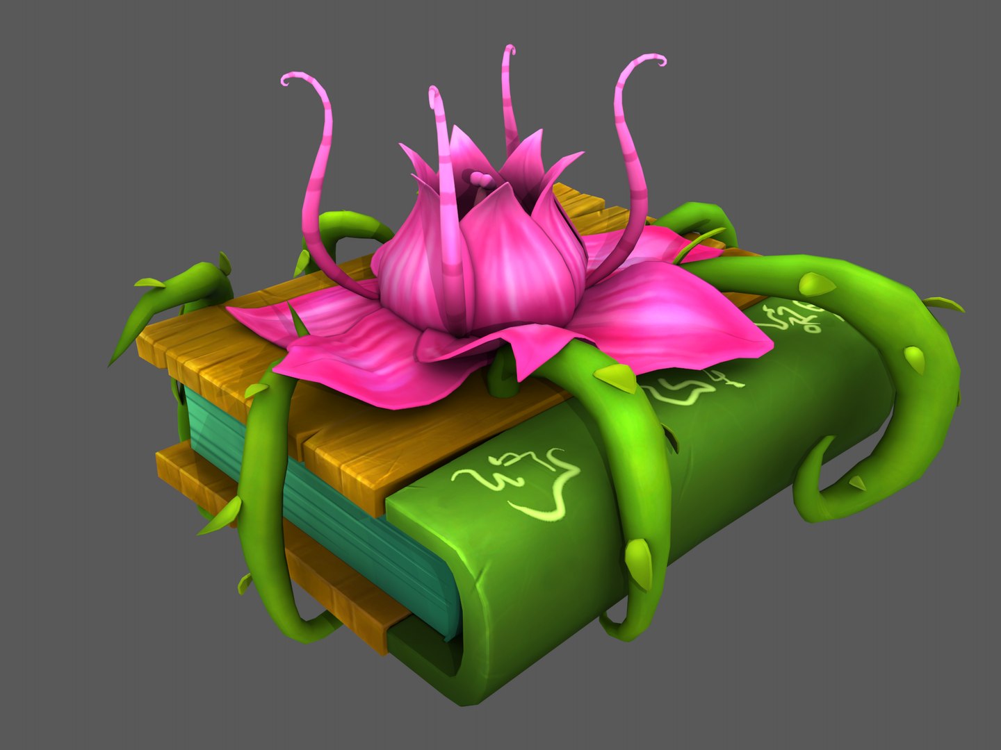 Stylized Book 3D Model - TurboSquid 1544308