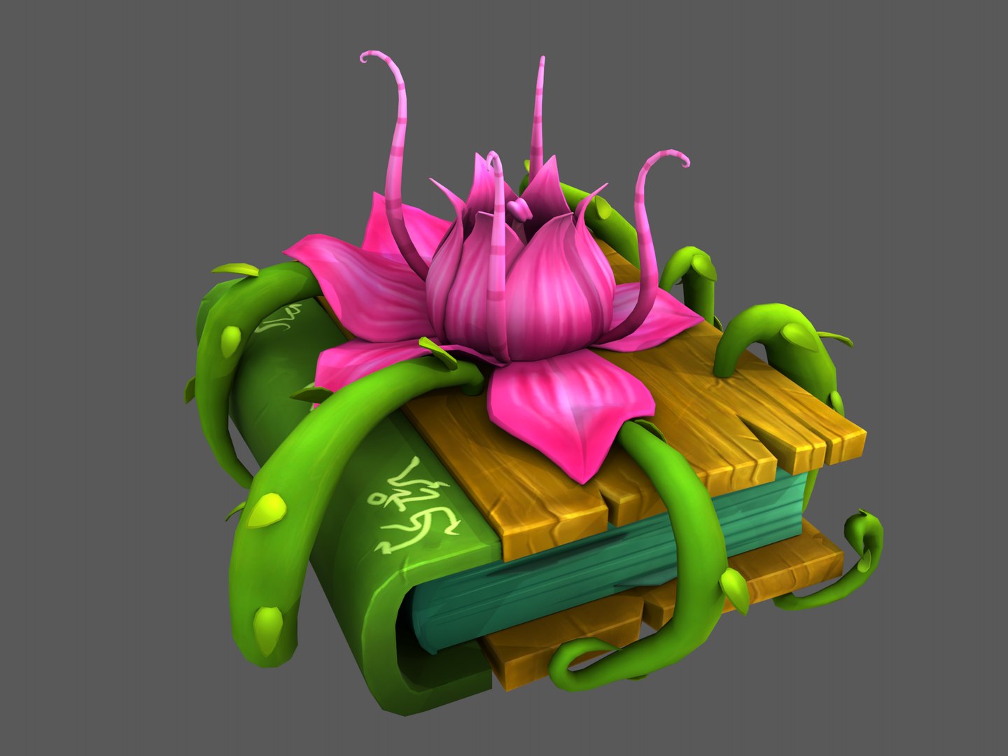 Stylized Book 3D Model - TurboSquid 1544308
