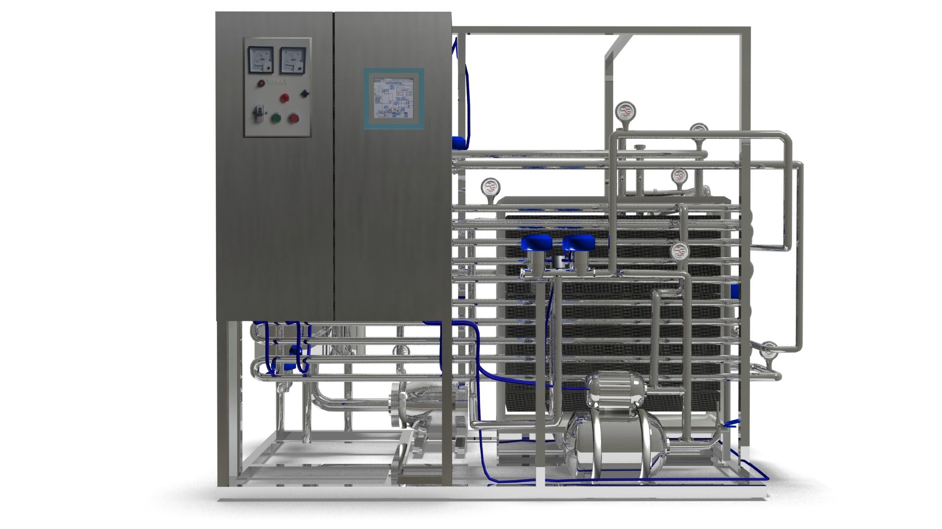 3D Pasteurization Unit - TurboSquid 1780917