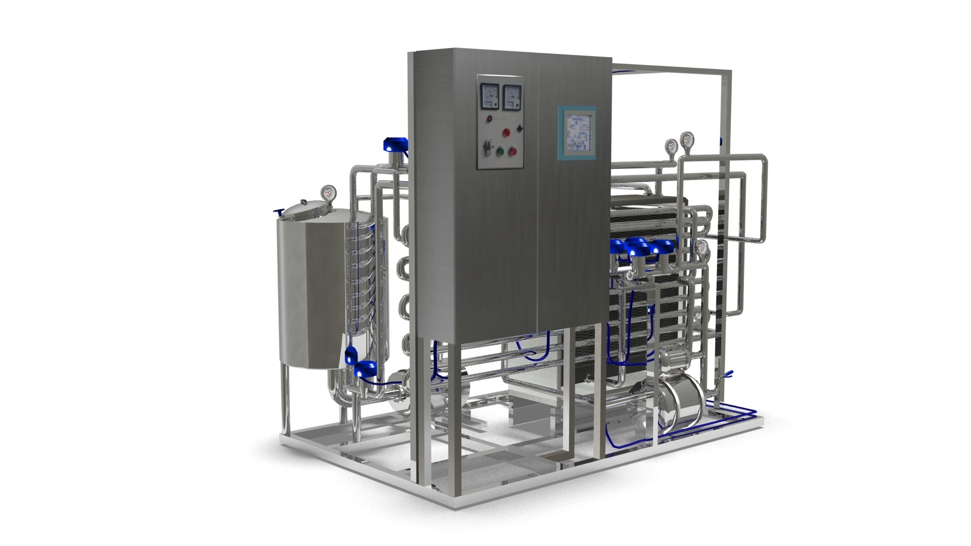 3D Pasteurization Unit - TurboSquid 1780917
