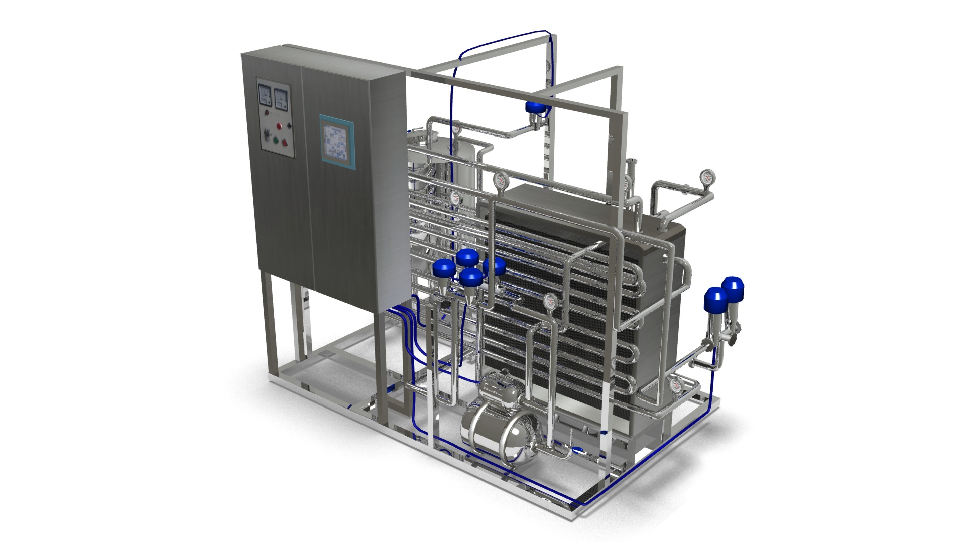3D Pasteurization Unit - TurboSquid 1780917