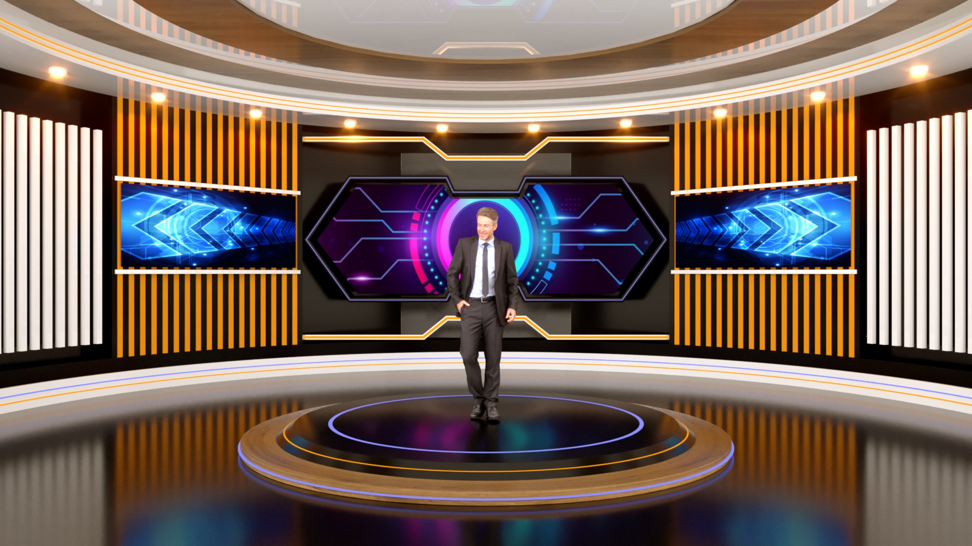 3D Model Virtual Set - TurboSquid 2048104