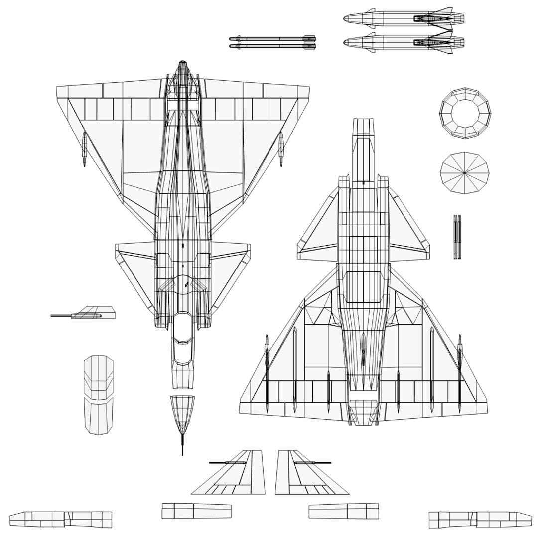 Saab Viggen 3ds
