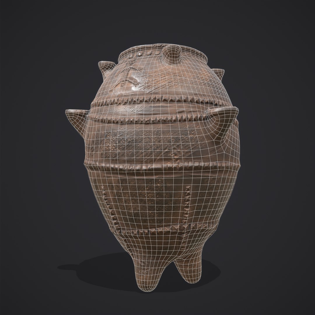 Ancient Pottery 3D Model - TurboSquid 1813705