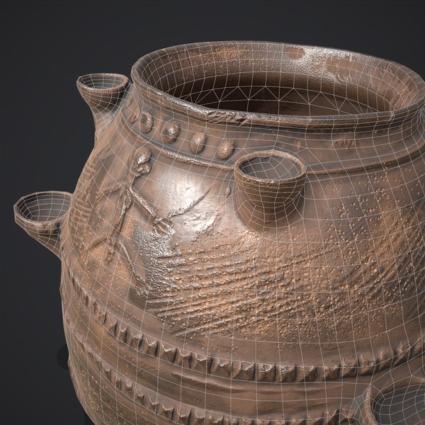 Ancient Pottery 3D model - TurboSquid 1813705