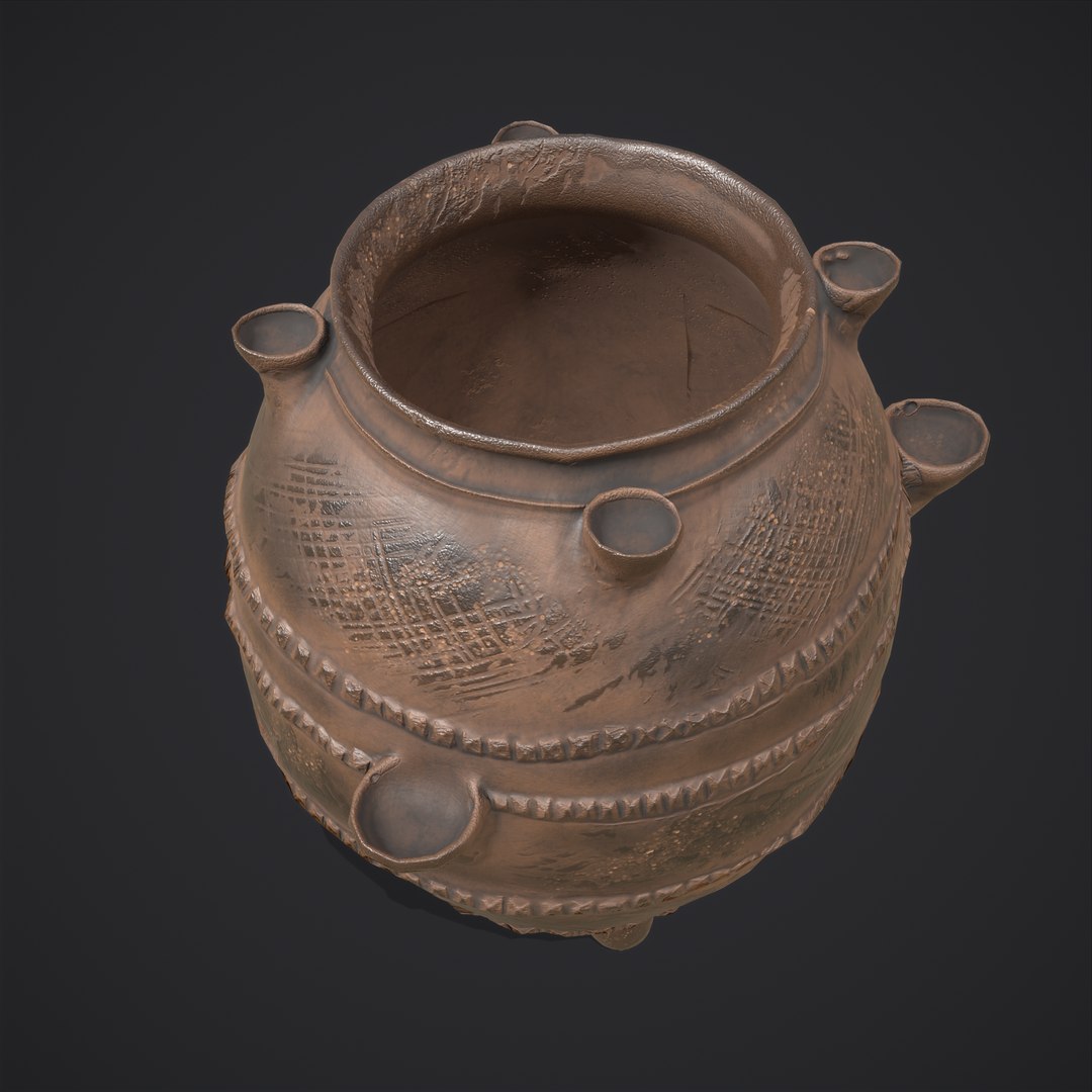 Ancient Pottery 3D Model - TurboSquid 1813705