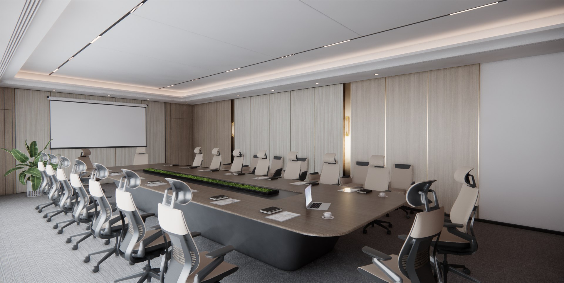 Conference Room-A5 3D Model - TurboSquid 2040209