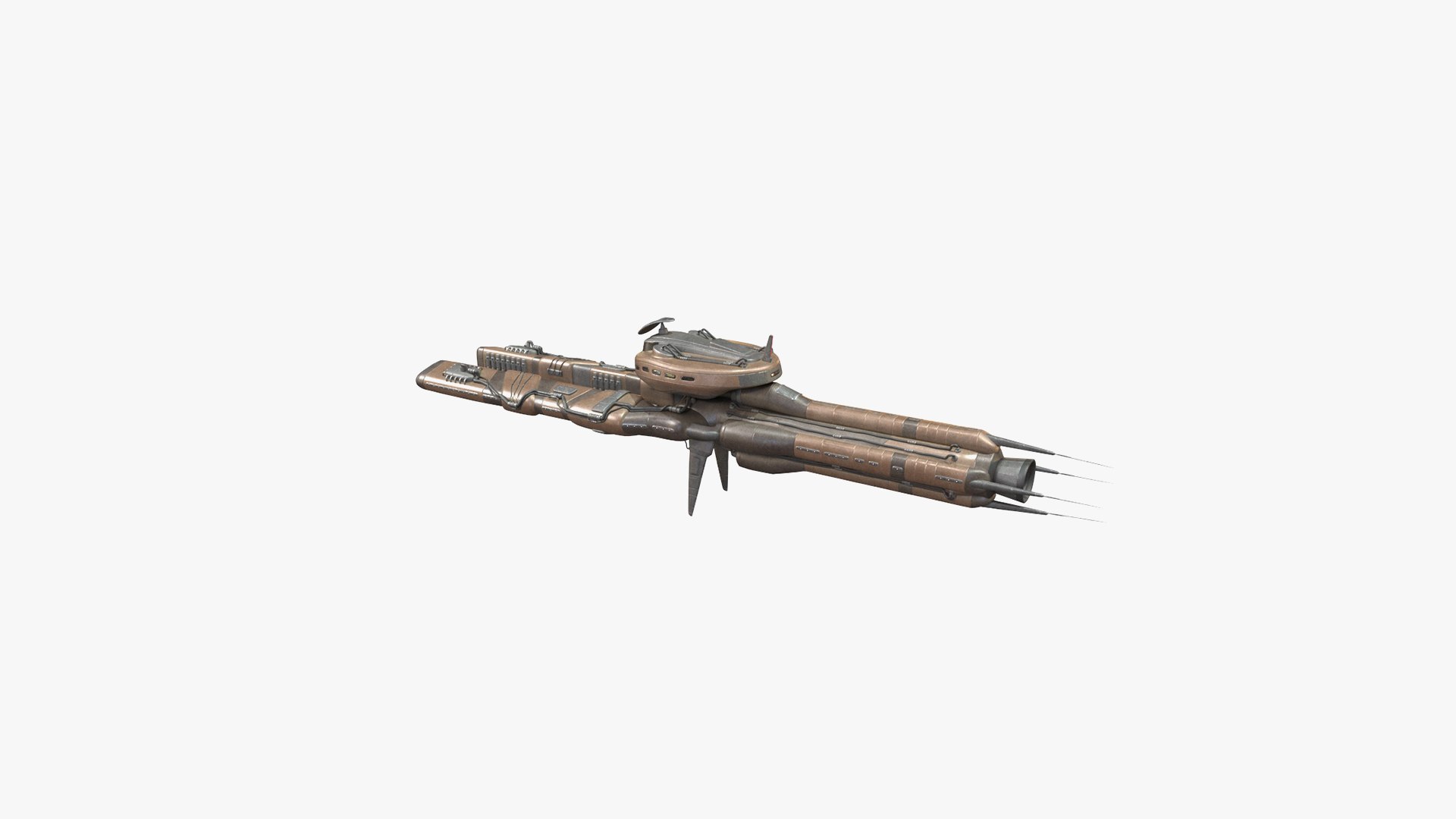 Spaceship 3D Model - TurboSquid 2299208