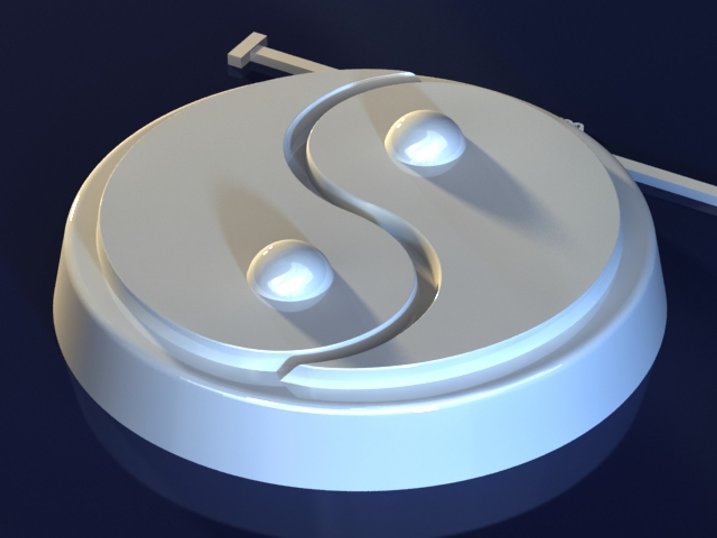 3d Model Yin Yang