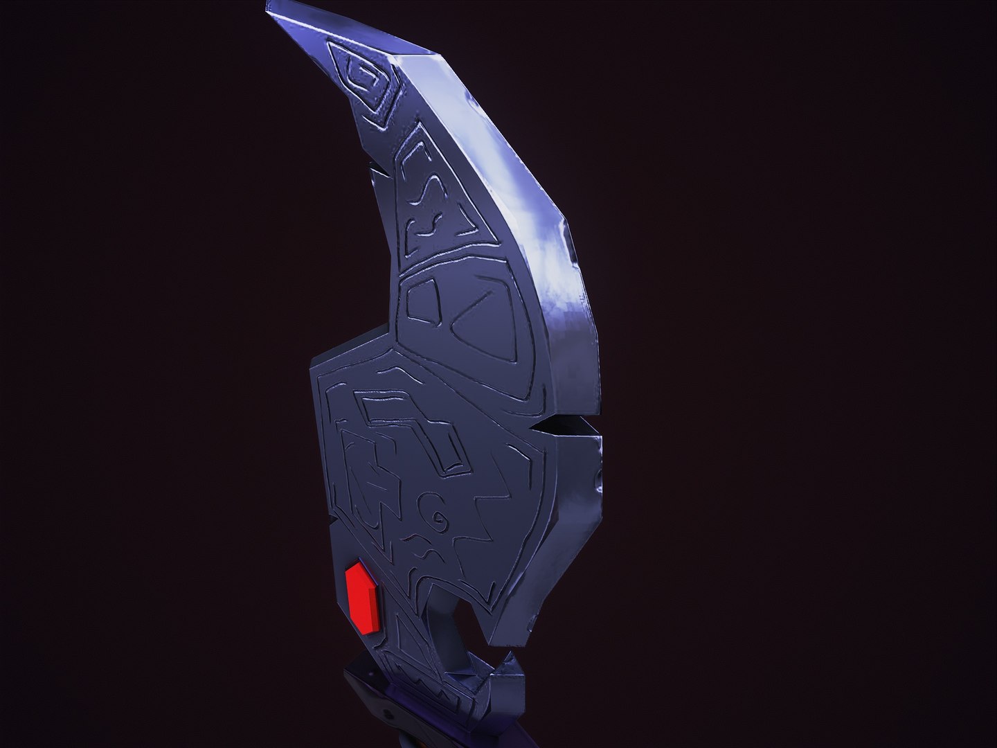 Game Ready Fantasy Blade 3D Model - TurboSquid 1925375