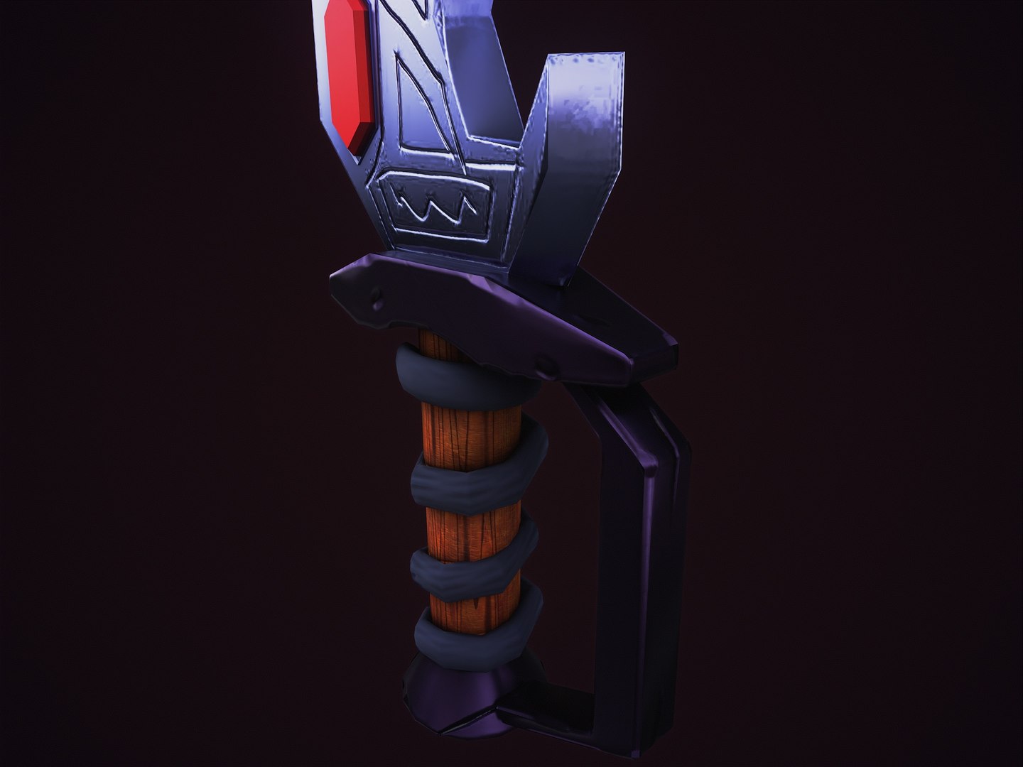 Game Ready Fantasy Blade 3D Model - TurboSquid 1925375