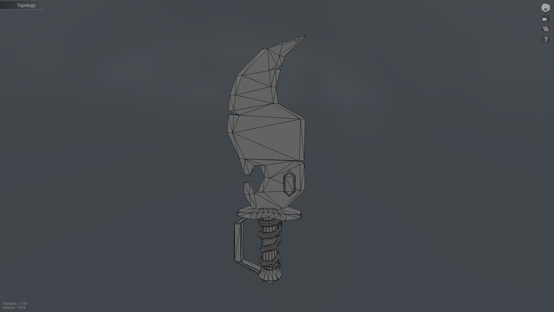 Game Ready Fantasy Blade 3D Model - TurboSquid 1925375