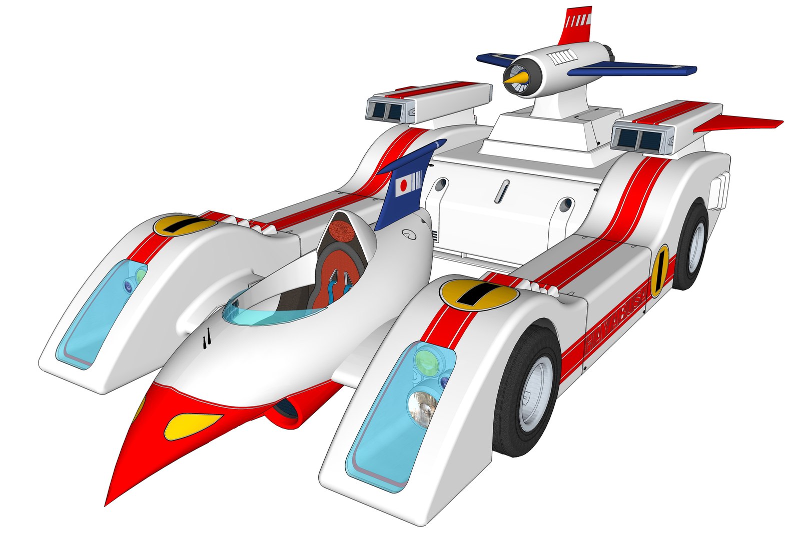 Machine Hayabusa 3D - TurboSquid 1210670