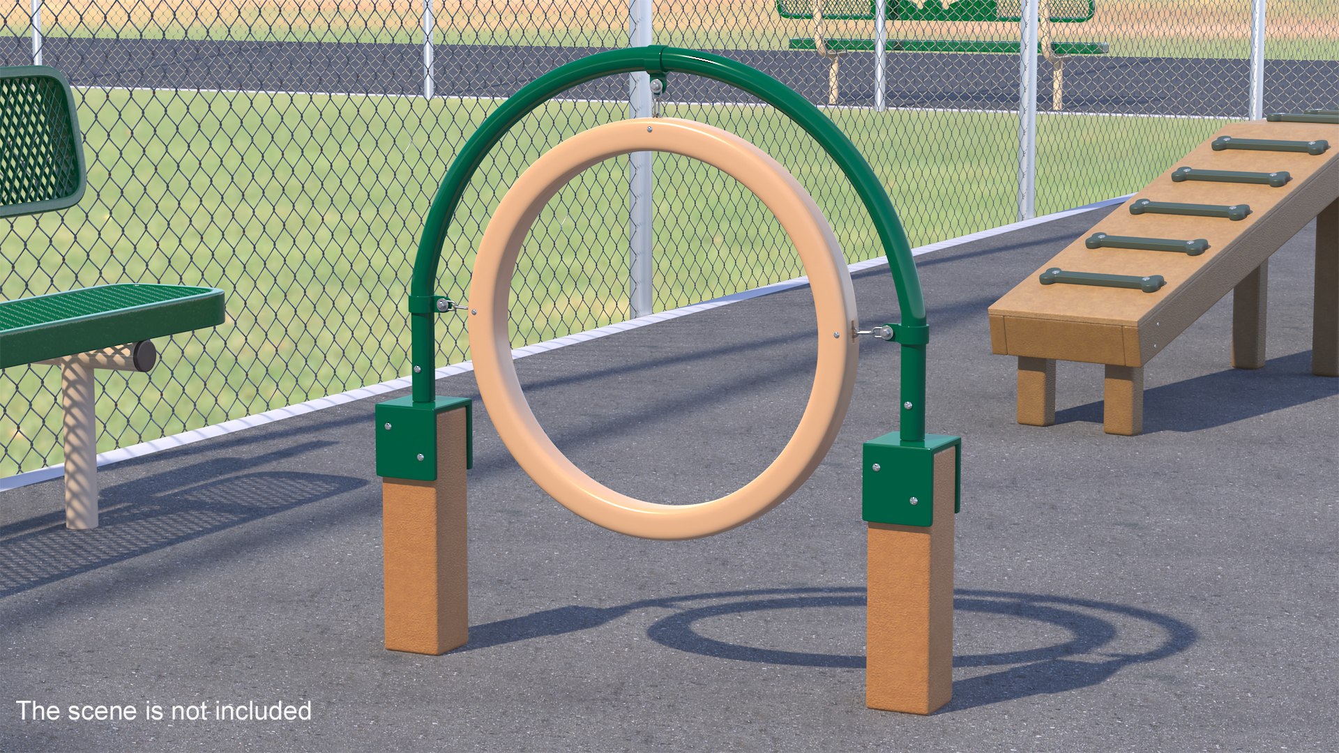 Hanging Ring for Dog Training Park 3D - TurboSquid 2044792