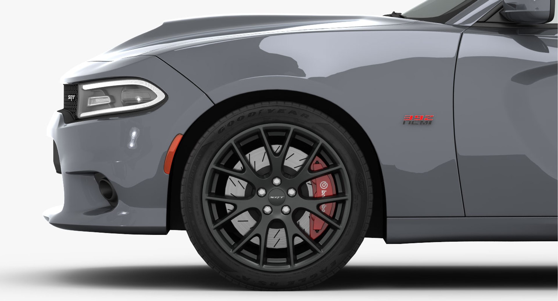 3d Dodge Charger Srt 392