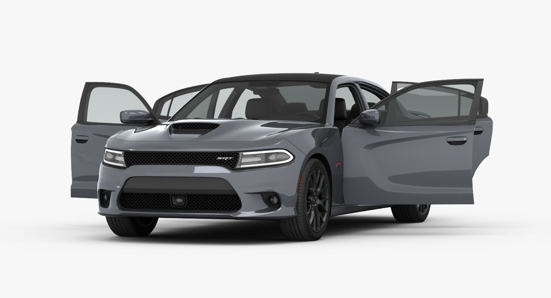 3d Dodge Charger Srt 392