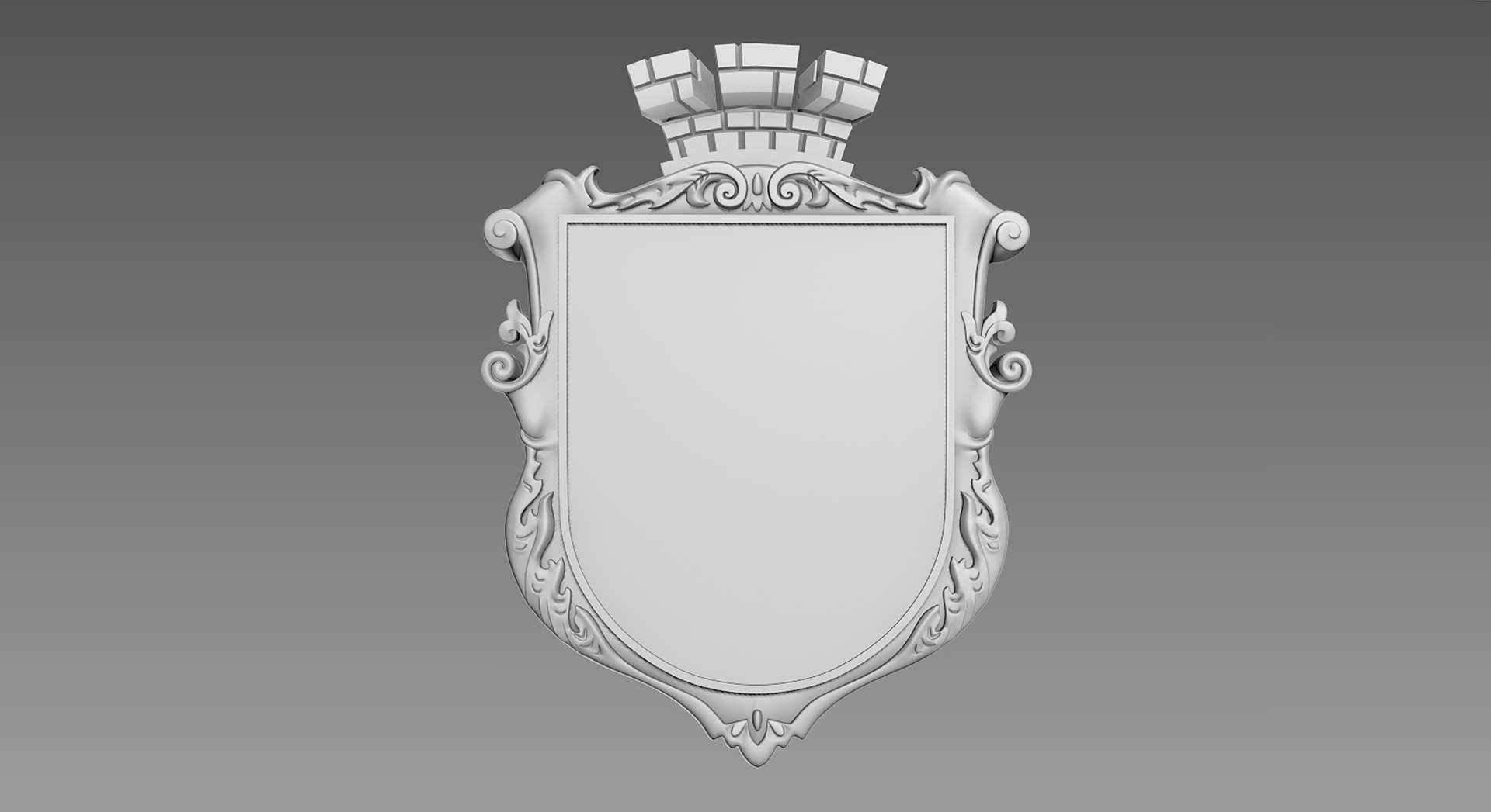Coat Of Arms Emblem 3D Model - TurboSquid 2126720