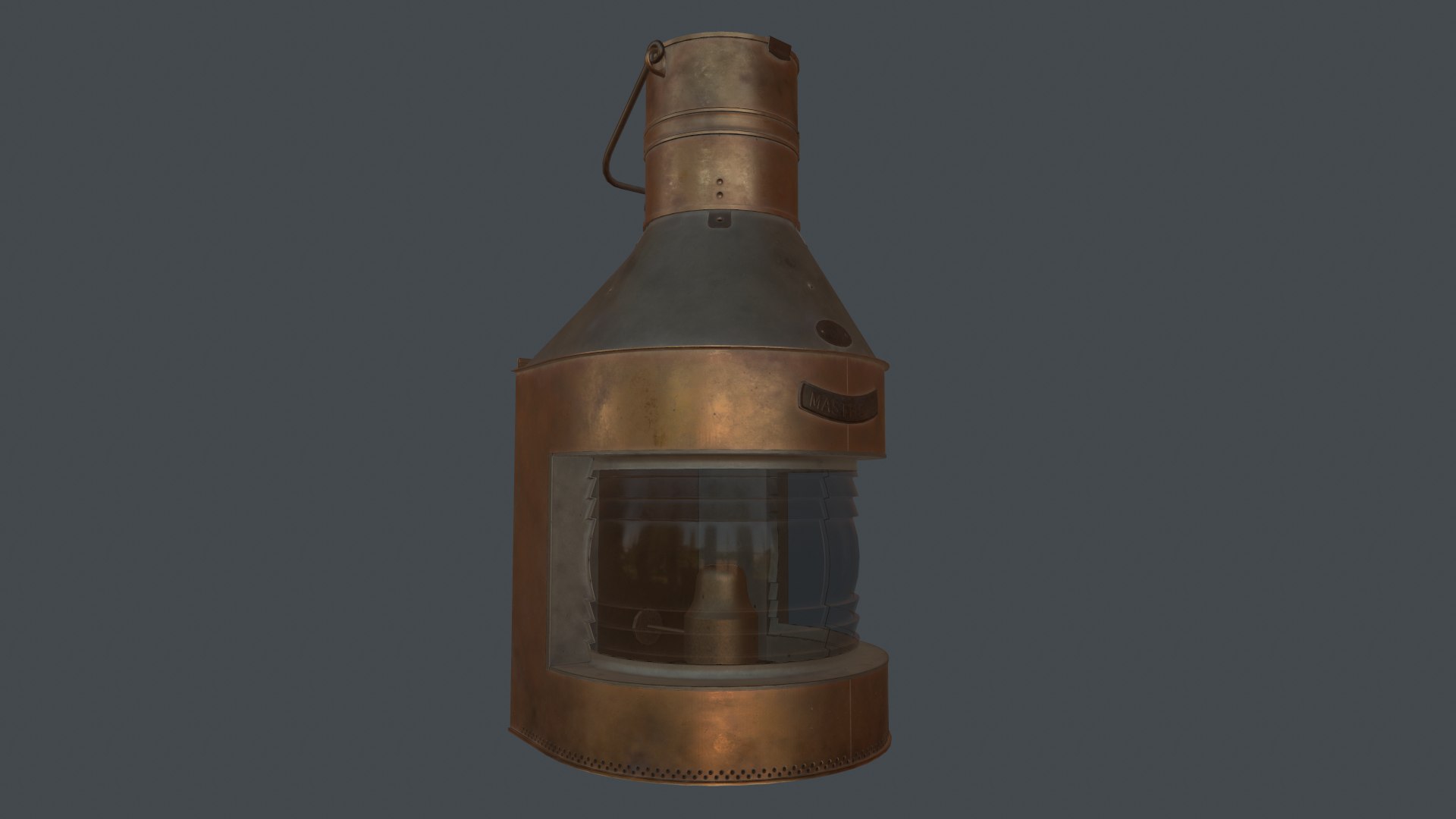 Ship Lantern Light Antique 3D Model - TurboSquid 2121593