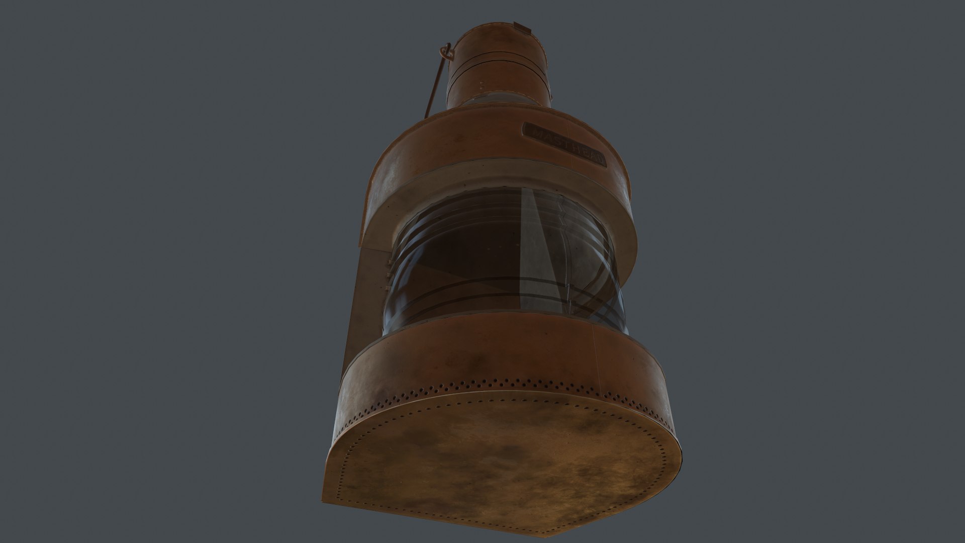 Ship Lantern Light Antique 3D Model - TurboSquid 2121593