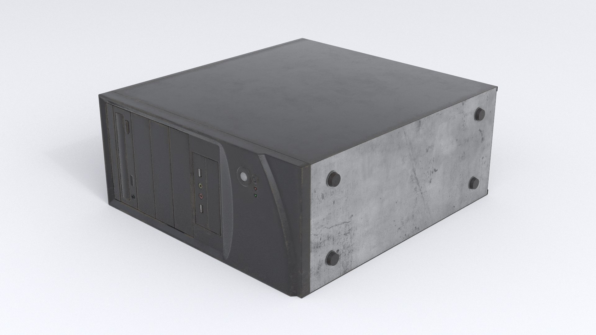 Computer Tower Old UHD 3D Model - TurboSquid 2164946