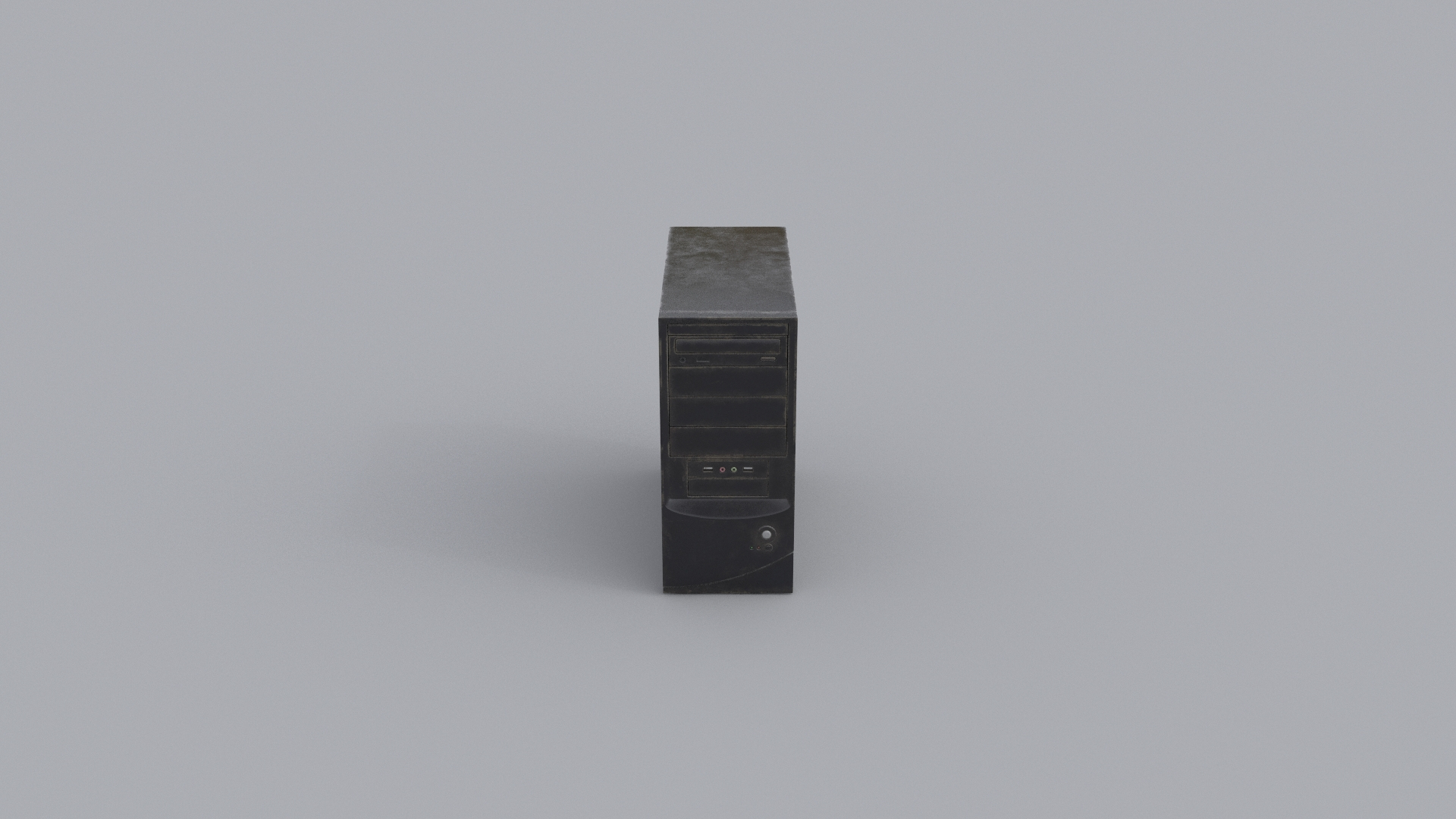 Computer Tower Old UHD 3D Model - TurboSquid 2164946
