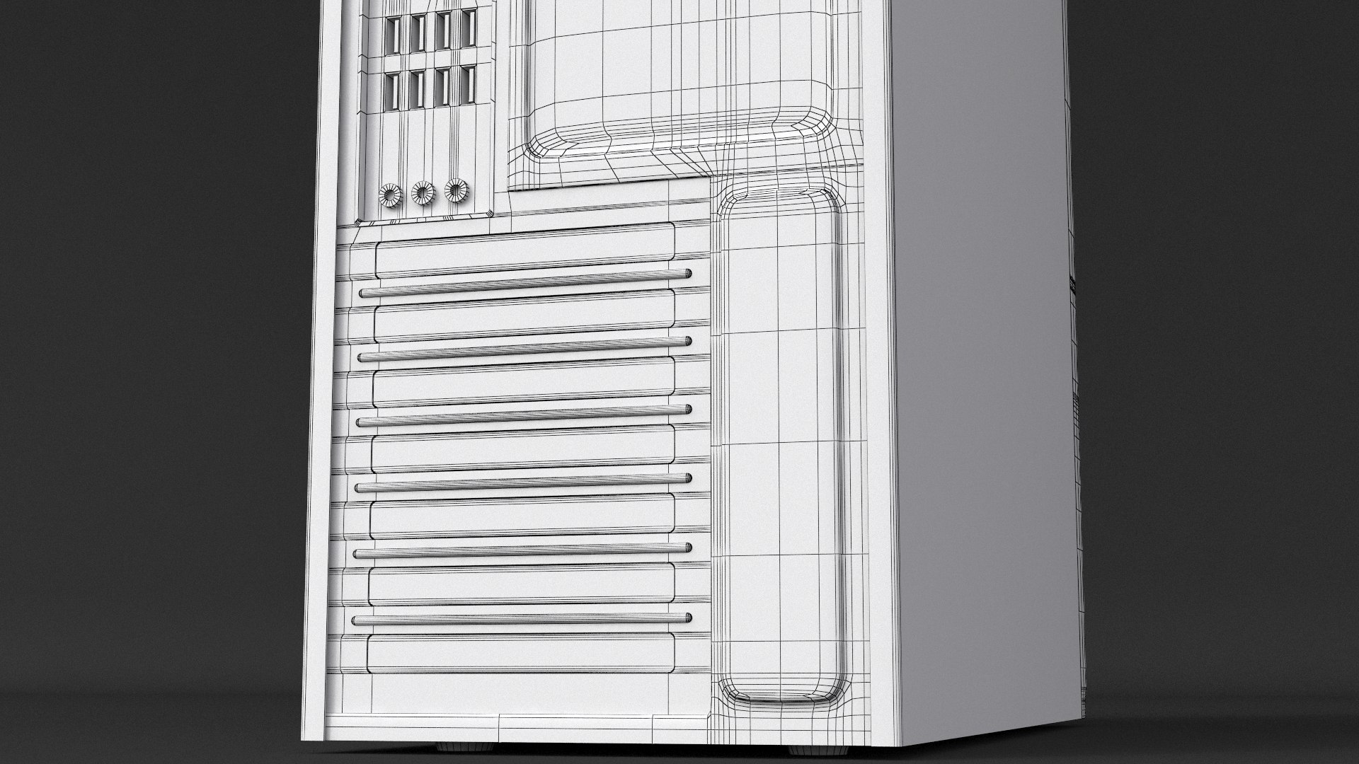 Computer Tower Old UHD 3D Model - TurboSquid 2164946