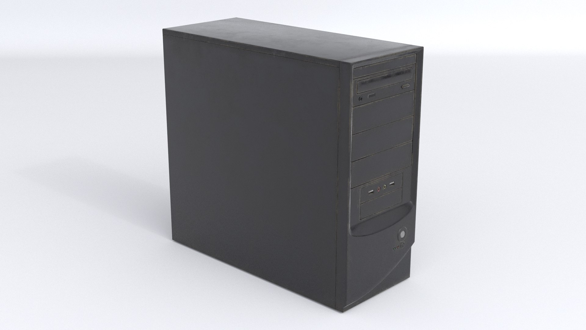 Computer Tower Old UHD 3D Model - TurboSquid 2164946