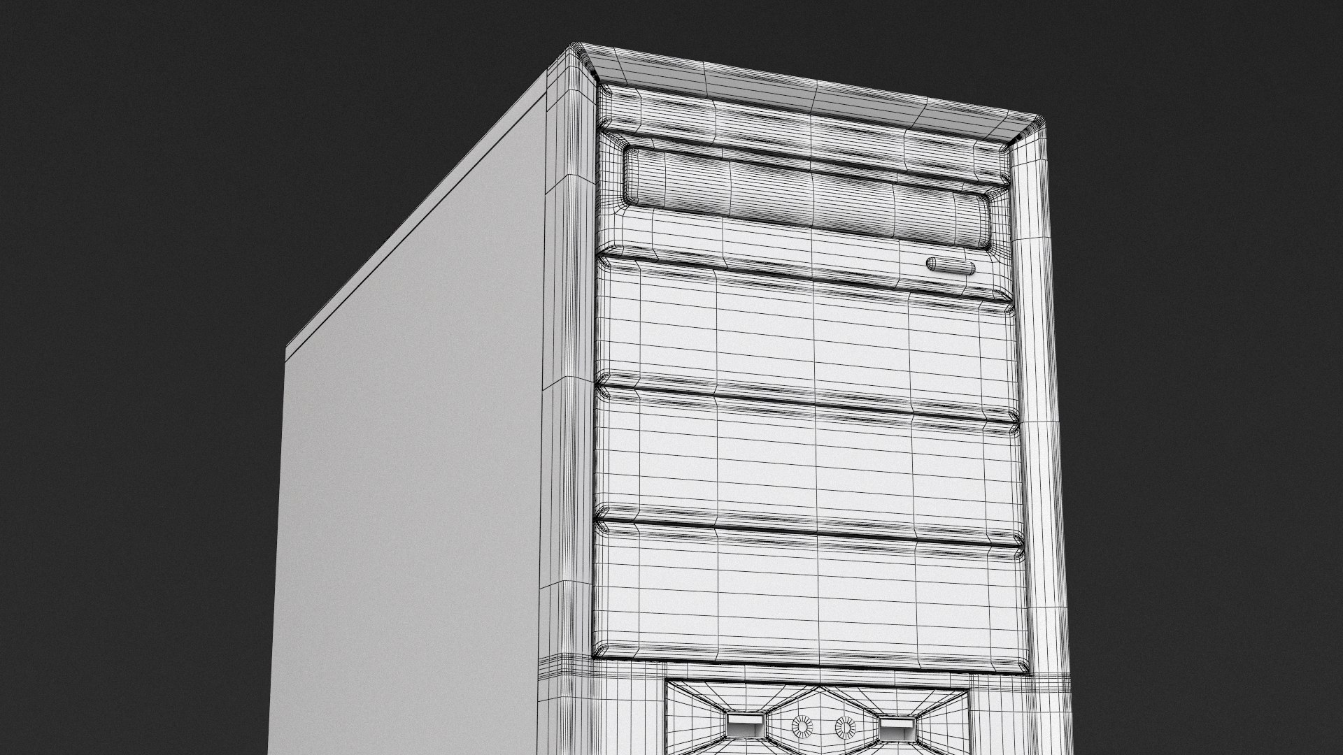 Computer Tower Old UHD 3D Model - TurboSquid 2164946