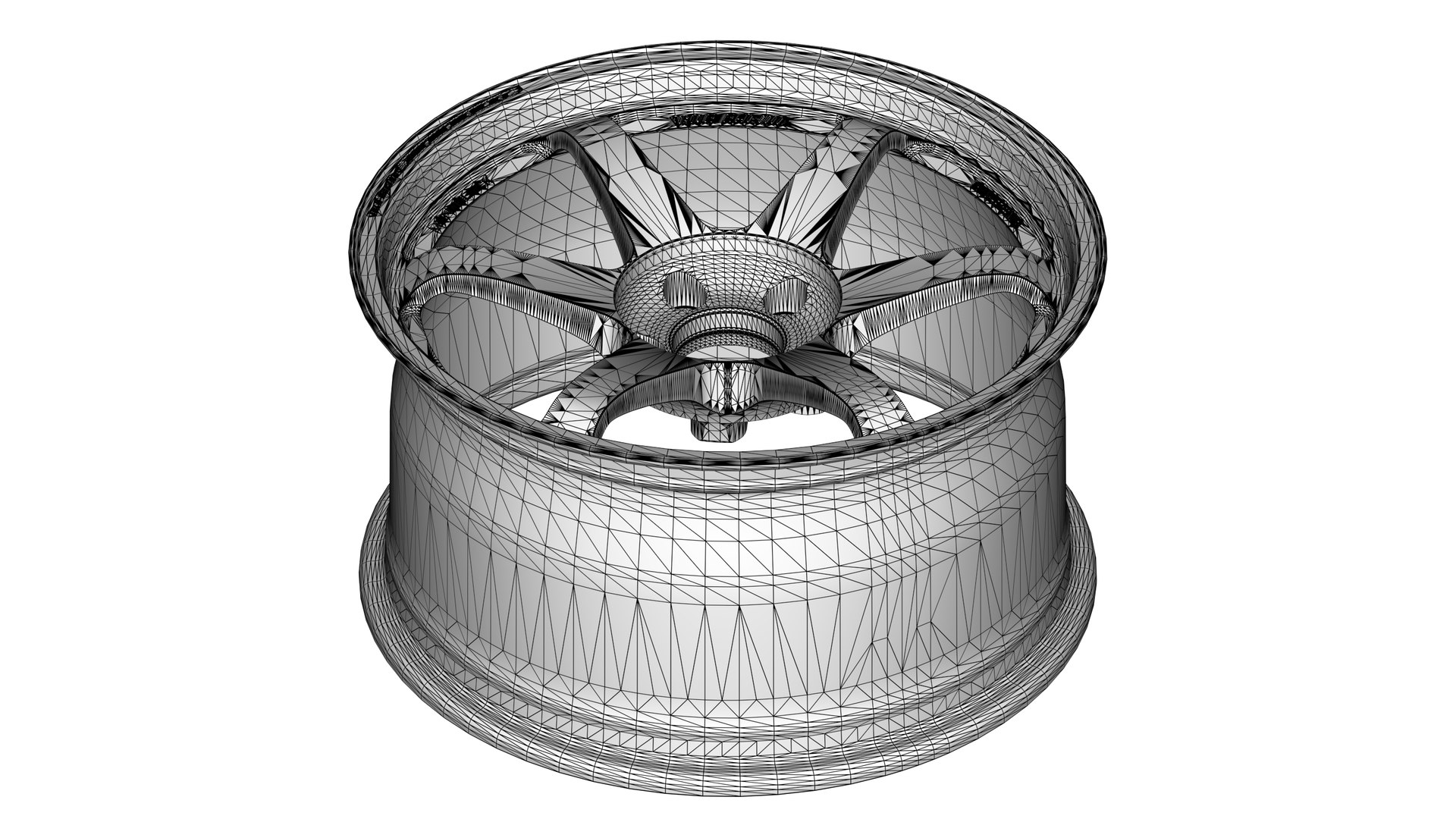 3D Volk RAYS Racing TE37SL Black Edition III - TurboSquid 2179220
