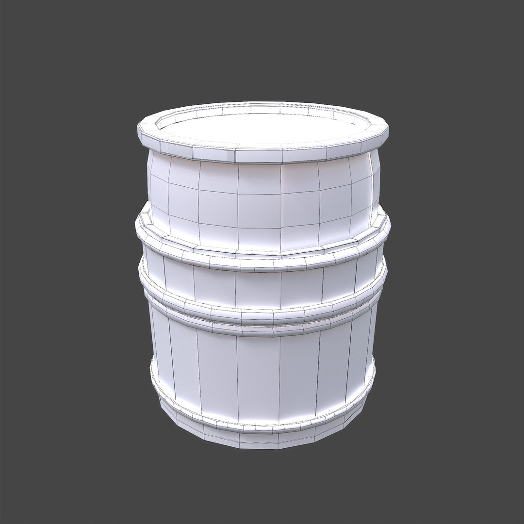 Dye Paint Bucket 3D model - TurboSquid 1791067
