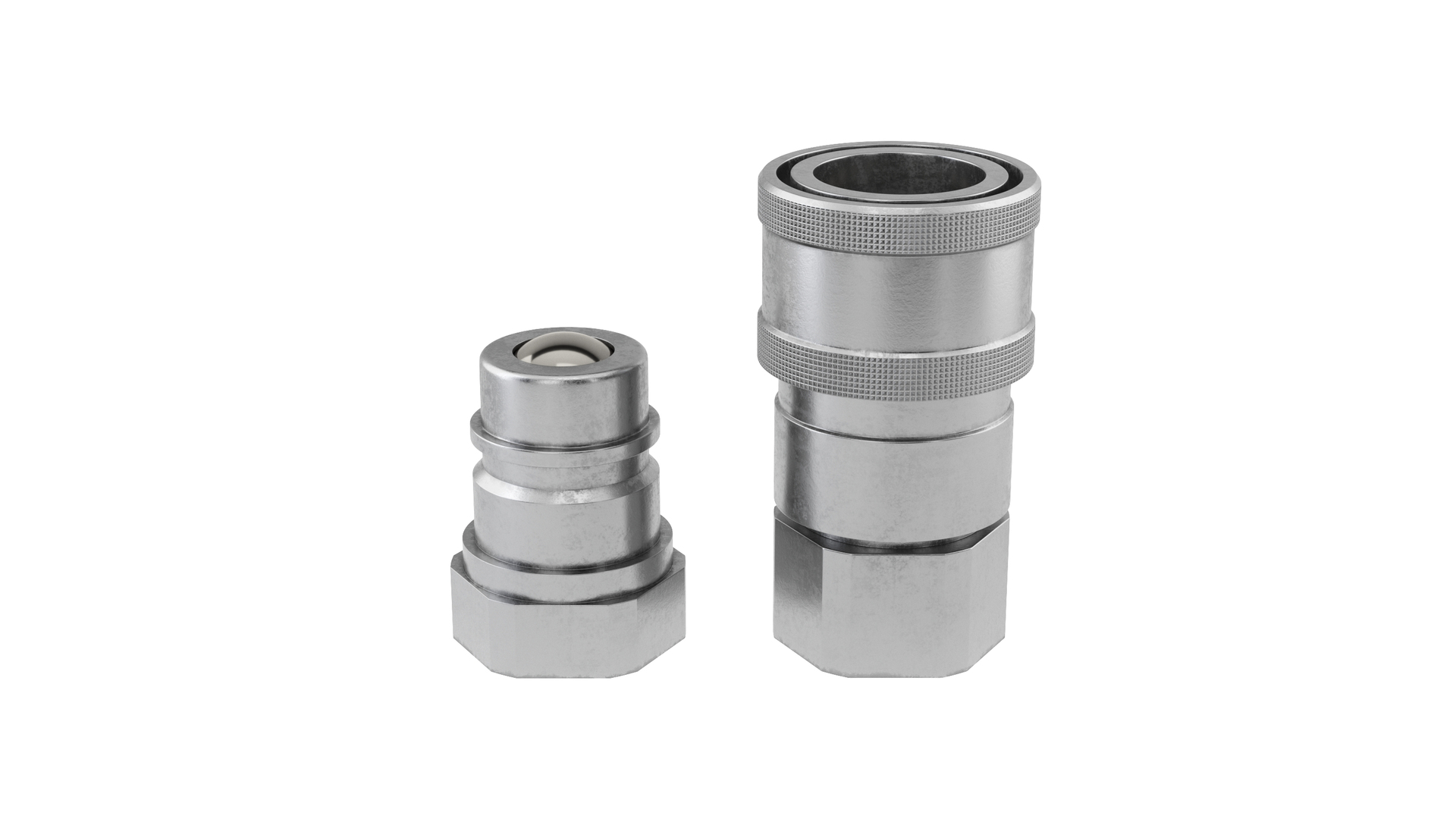 3D Hydraulic Quick Connect Coupler - TurboSquid 2033397