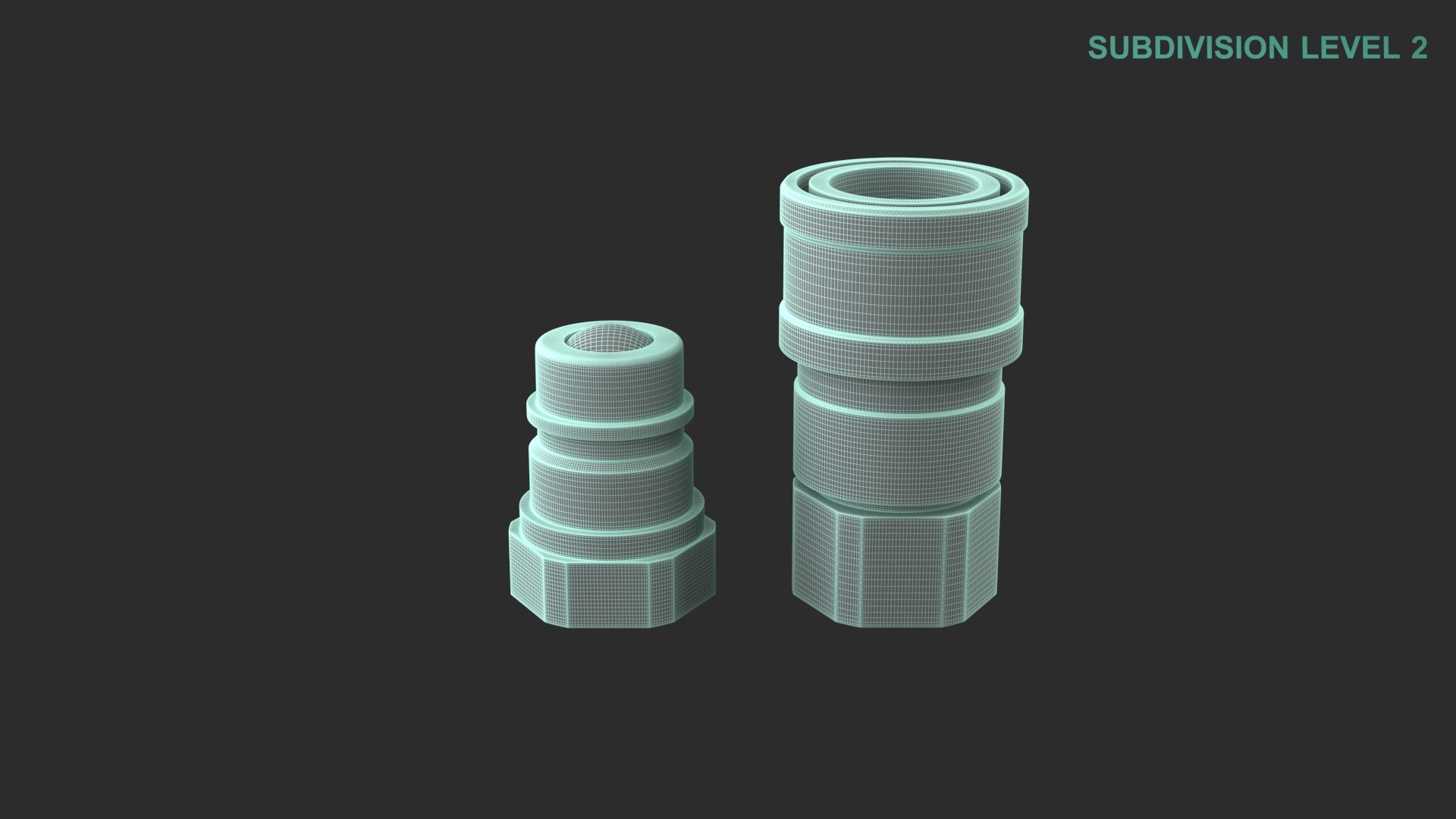 3D Hydraulic Quick Connect Coupler - TurboSquid 2033397