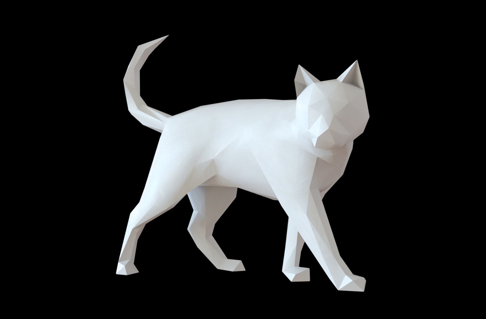 Cat 3D Print Model Geometric 3D Model - TurboSquid 2373103