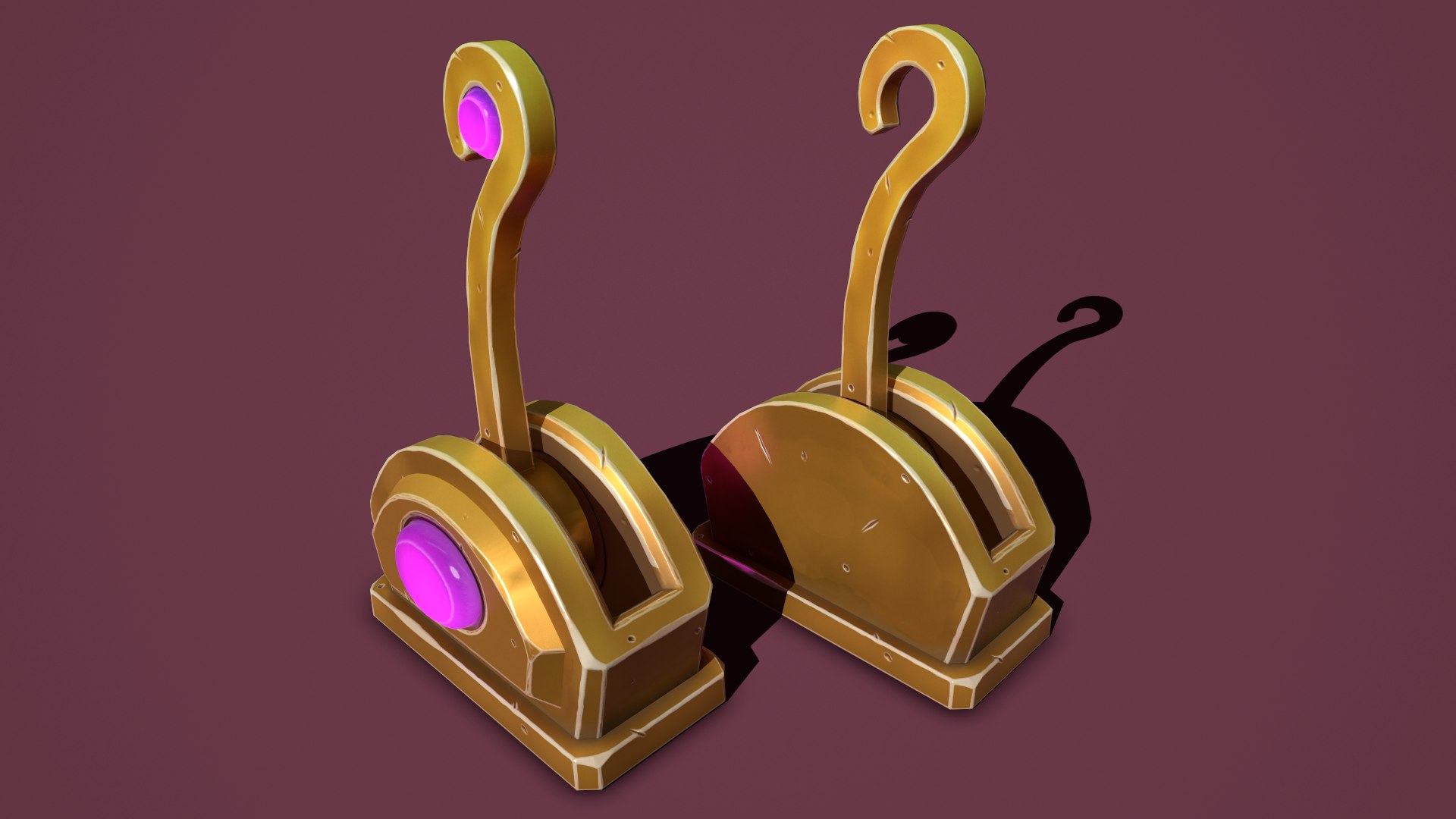 3D Fantasy Lever Model - TurboSquid 1716763