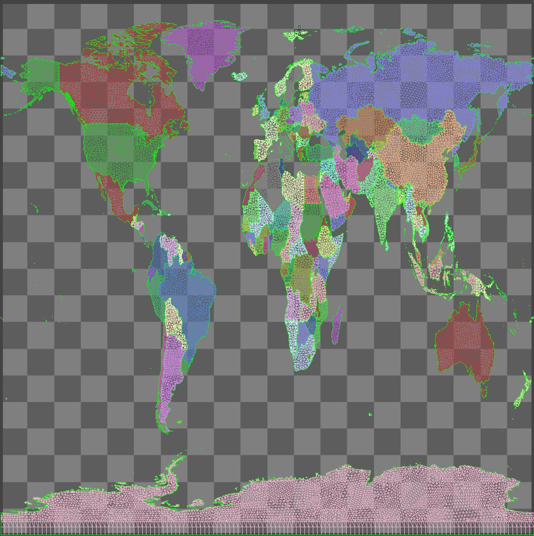 3D Geopolitical Earth Planet For Unity - TurboSquid 2342809