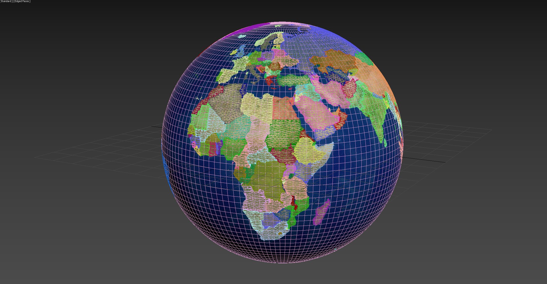 3D Geopolitical Earth Planet For Unity - TurboSquid 2342809
