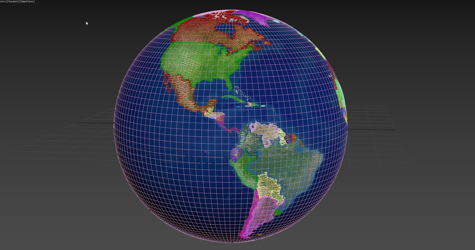 3D Geopolitical Earth Planet For Unity - TurboSquid 2342809
