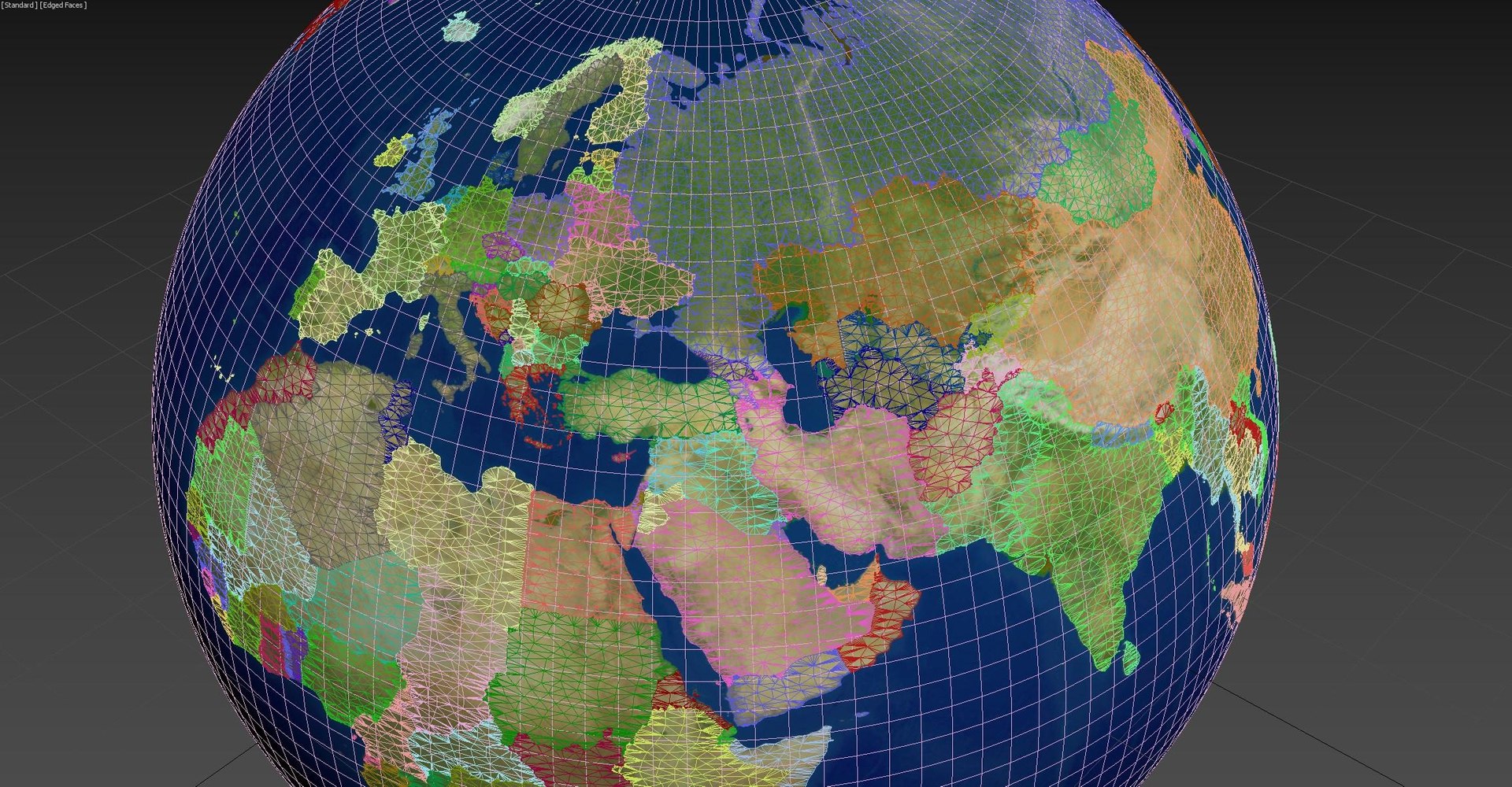 3D Geopolitical Earth Planet For Unity - TurboSquid 2342809