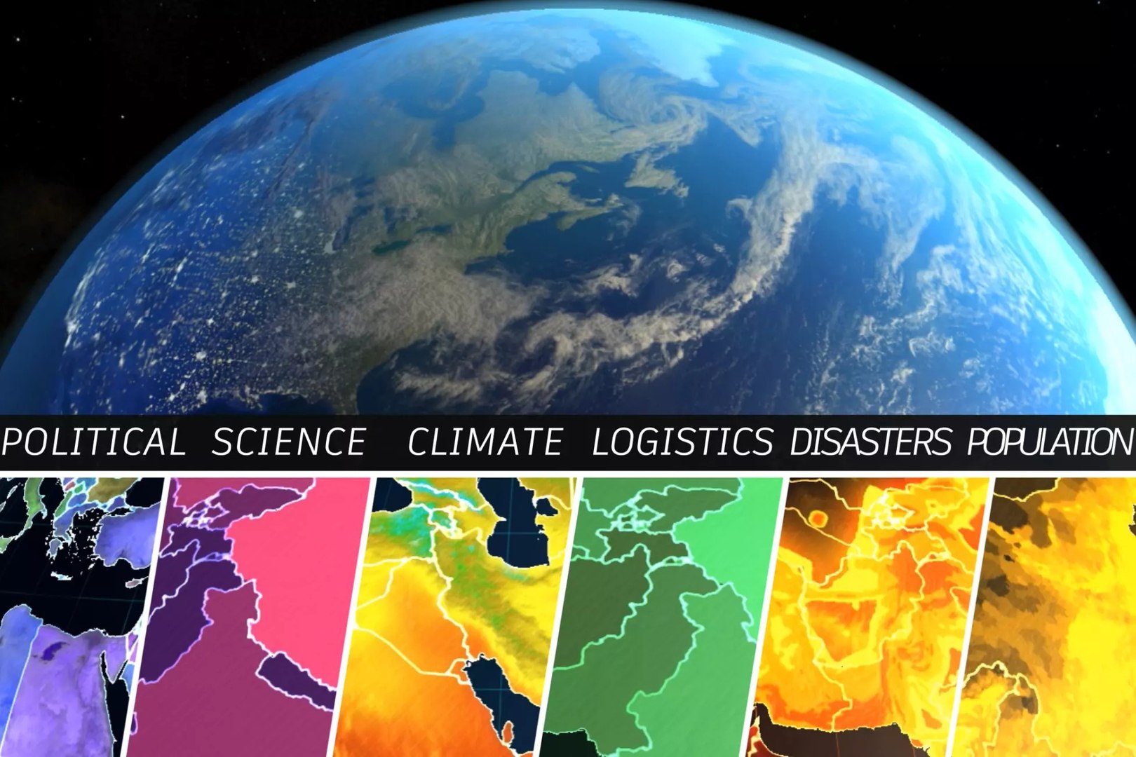 3D Geopolitical Earth Planet For Unity - TurboSquid 2342809