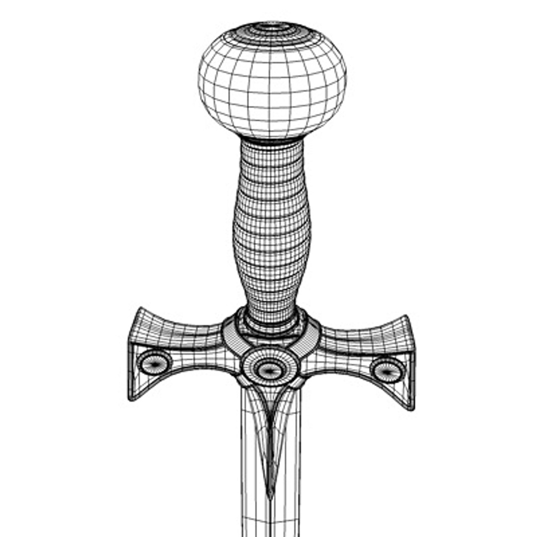 3d Xena Sword Model
