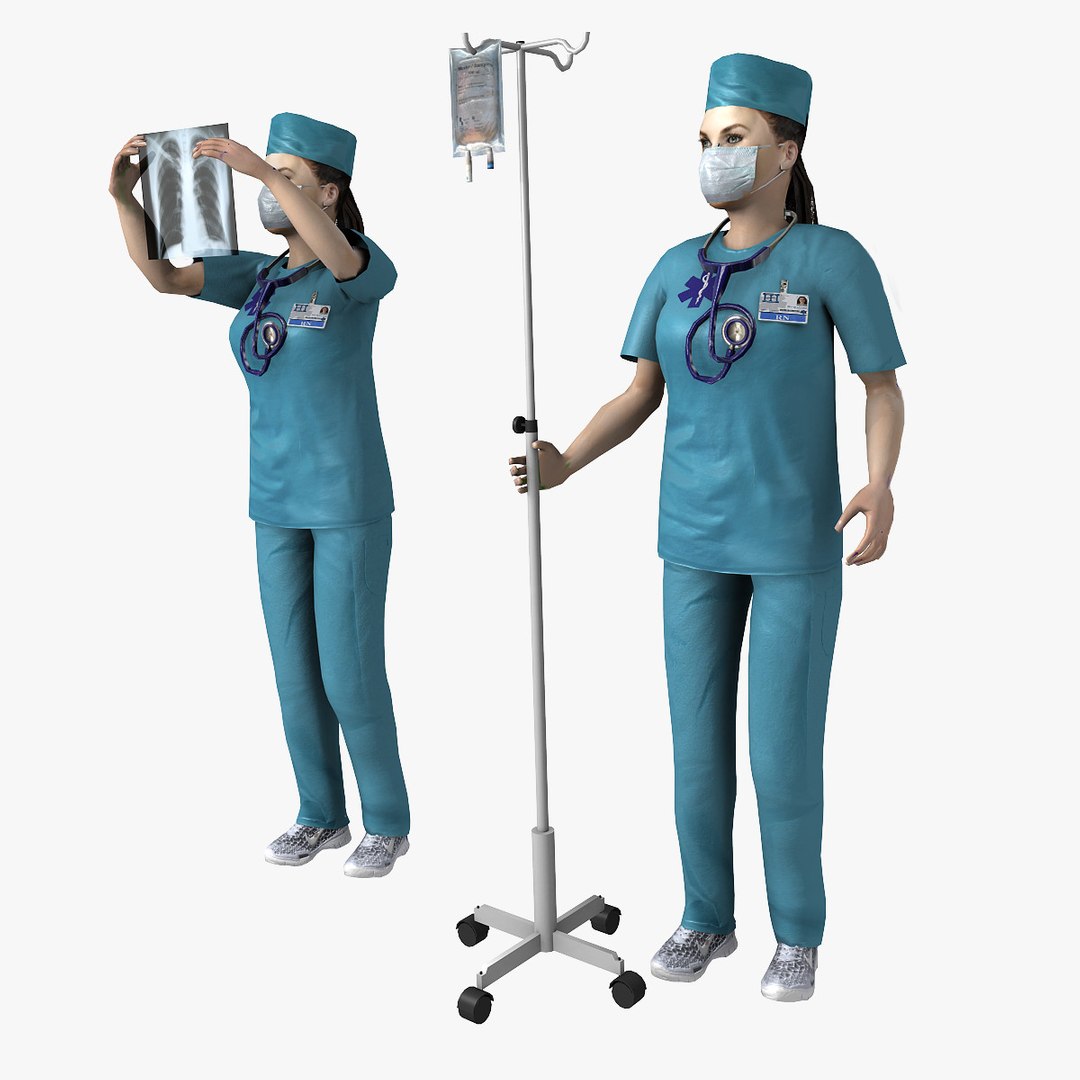 3d Doctor Rigged