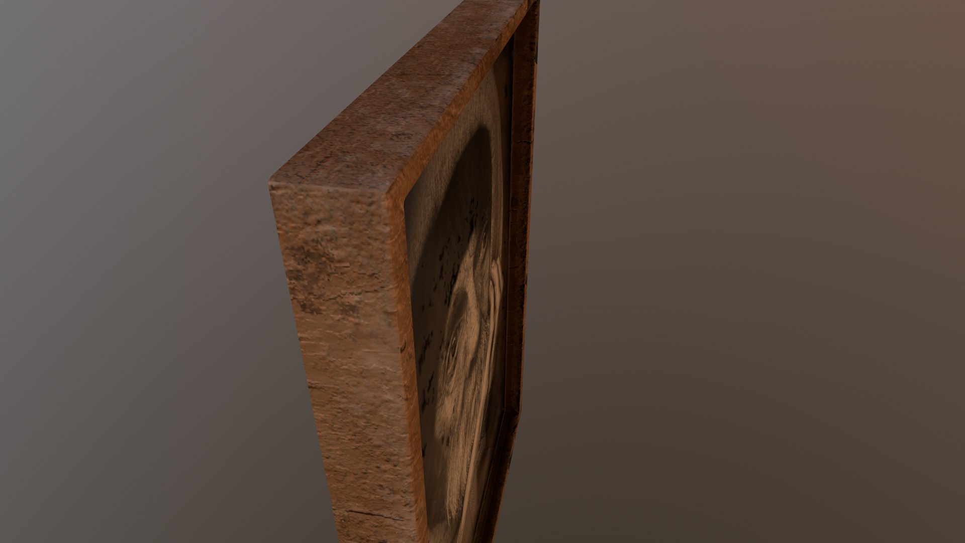 Old Man Photo Frame 3D Model - TurboSquid 1971501