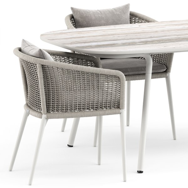 Knot flint table 3D model - TurboSquid 1683982