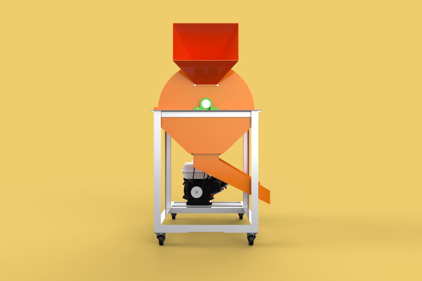 3D RUBBISH SHREDDER CRUSHER MACHINE WASTE GARBAGE CUTTING COMPOSTER ...