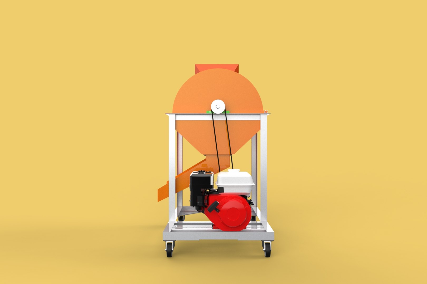 3D RUBBISH SHREDDER CRUSHER MACHINE WASTE GARBAGE CUTTING COMPOSTER ...