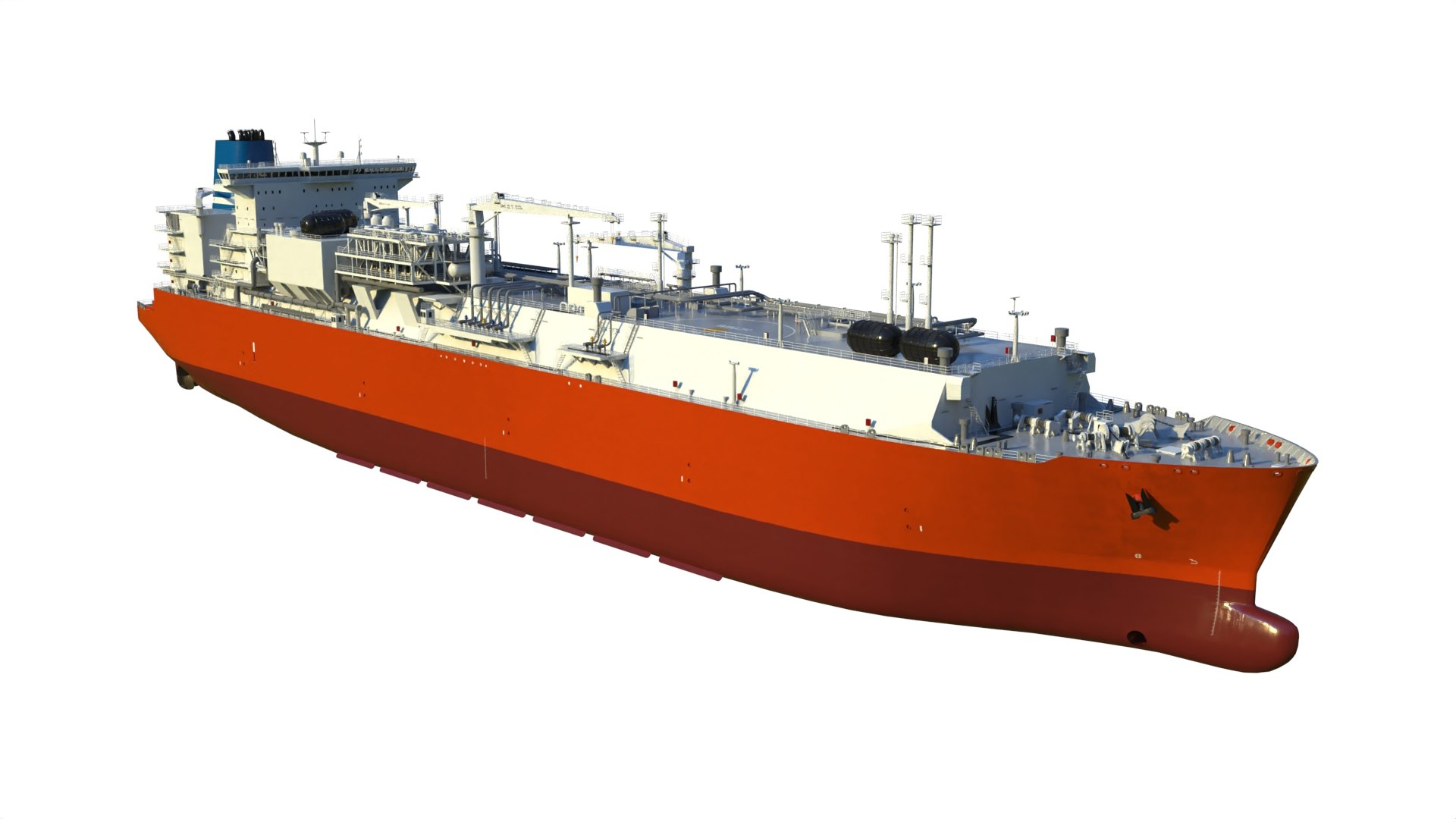 3D LNG Terminal FSRU Model - TurboSquid 2137277