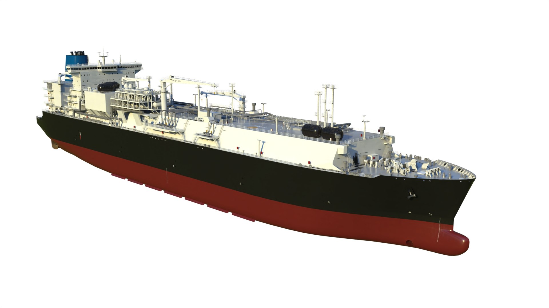 3D LNG Terminal FSRU Model - TurboSquid 2137277