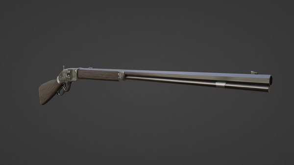 modelo 3d Fusil Winchester de 1873 - TurboSquid 1963133