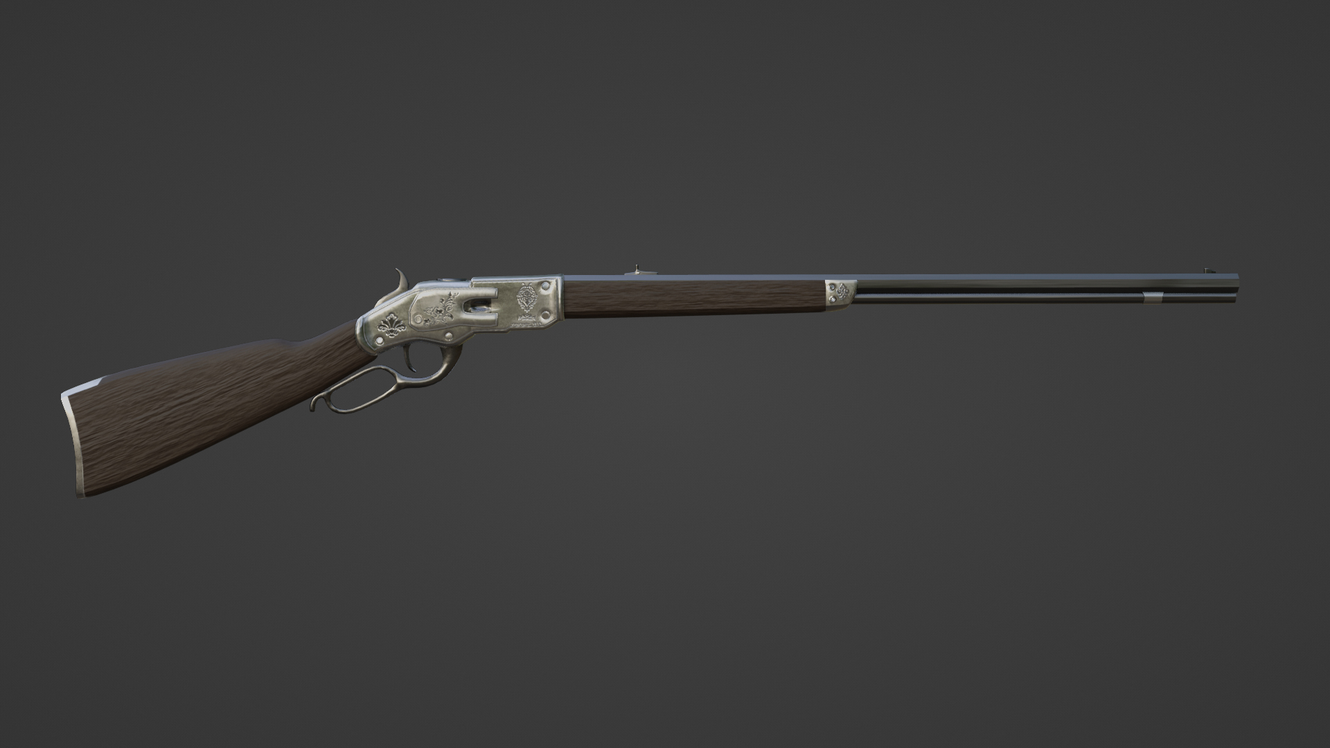 3D Model 1873 Winchester Rifle - TurboSquid 1963133