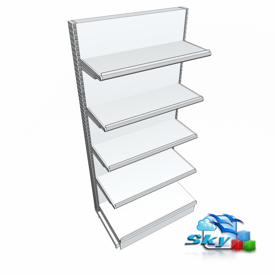 Product Caps End Racks 3d Model